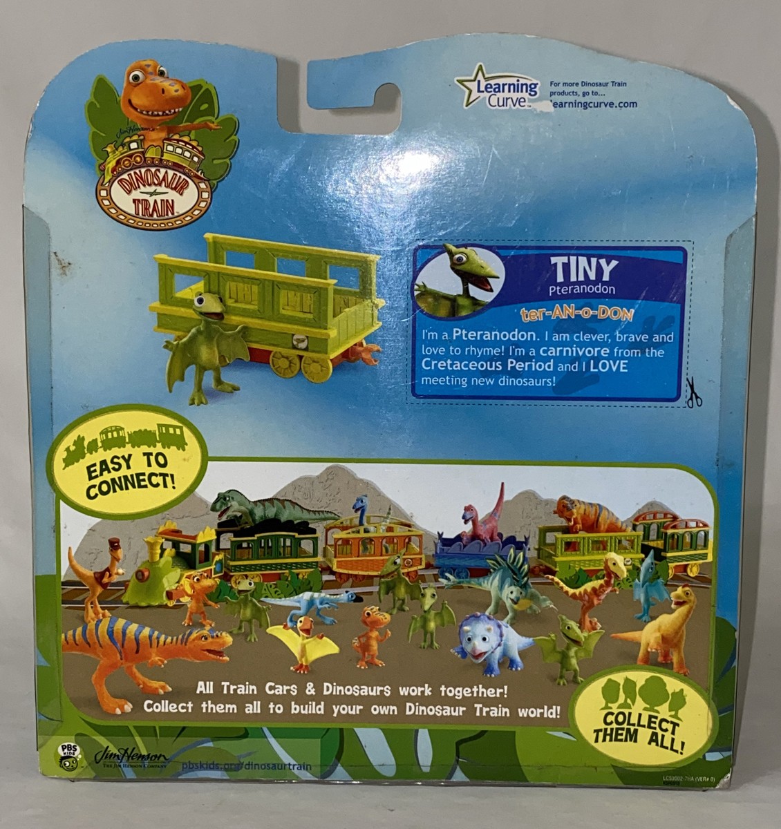 Dinosaur Train Caboose Knob Eztec Overland Xpress Train 46pcs