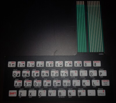 Sinclair ZX81 / Timex 1000 Keyboard Membrane 2025 | eBay