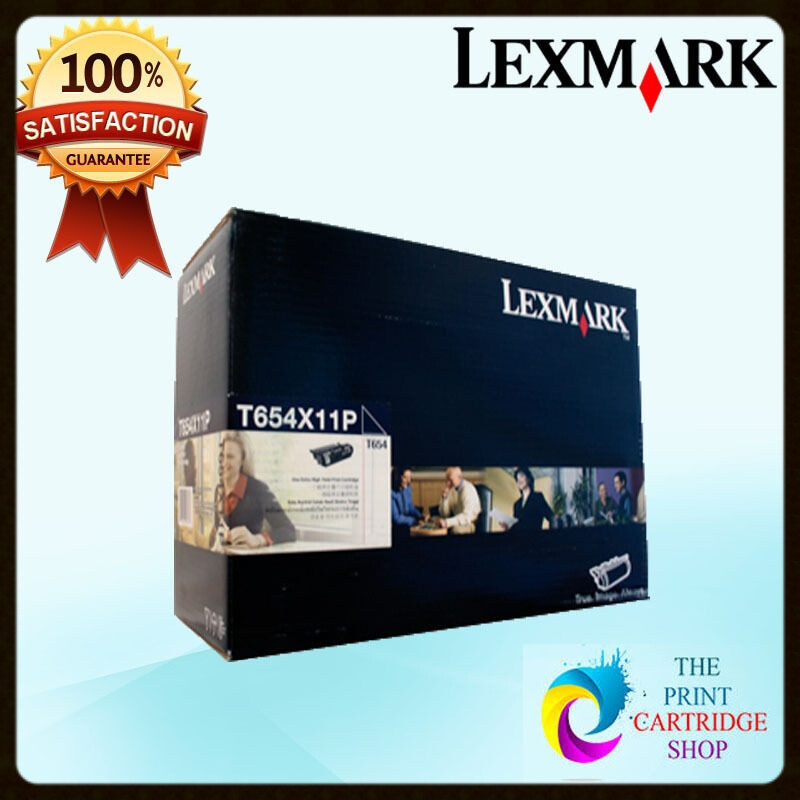 Genuine Lexmark T654X11P Black Toner Cartridge T656 T654 T654DN T654TN ...