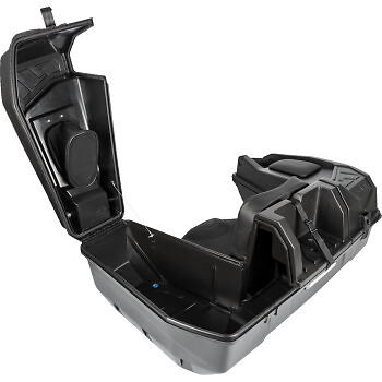 Kimpex Nomad Plus ATV Rear Rack Storage Trunk Backrest Passenger Seat ...