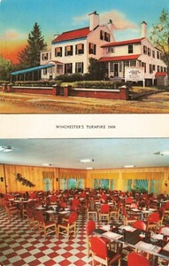 Postcard Winchesters Turnpike Inn Morristown New Jersey | eBay