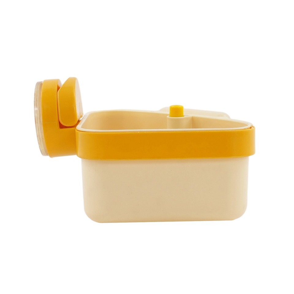 Corner Sponge Holder Bathroom Kitchen Sink Suction Cup Press Drainer ...