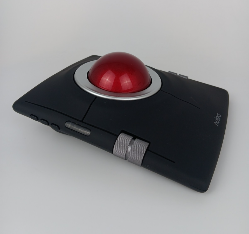 Nulea M512 Wireless Trackball Mouse, Ergonomic 55mm Adjustable DPI ...
