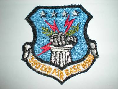 USAF 3902ND AIR BASE WING PATCH - COLOR | eBay