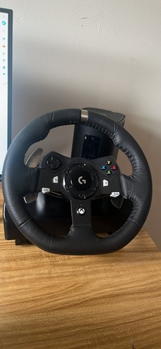 Logitech G920 Driving Force Racing Wheel - Black (941-000121 ...