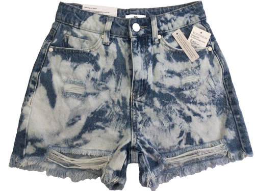Nordstrom BP Denim Jean Shorts Cut Offs Size 24 Summer Bleach Tie Dye ...