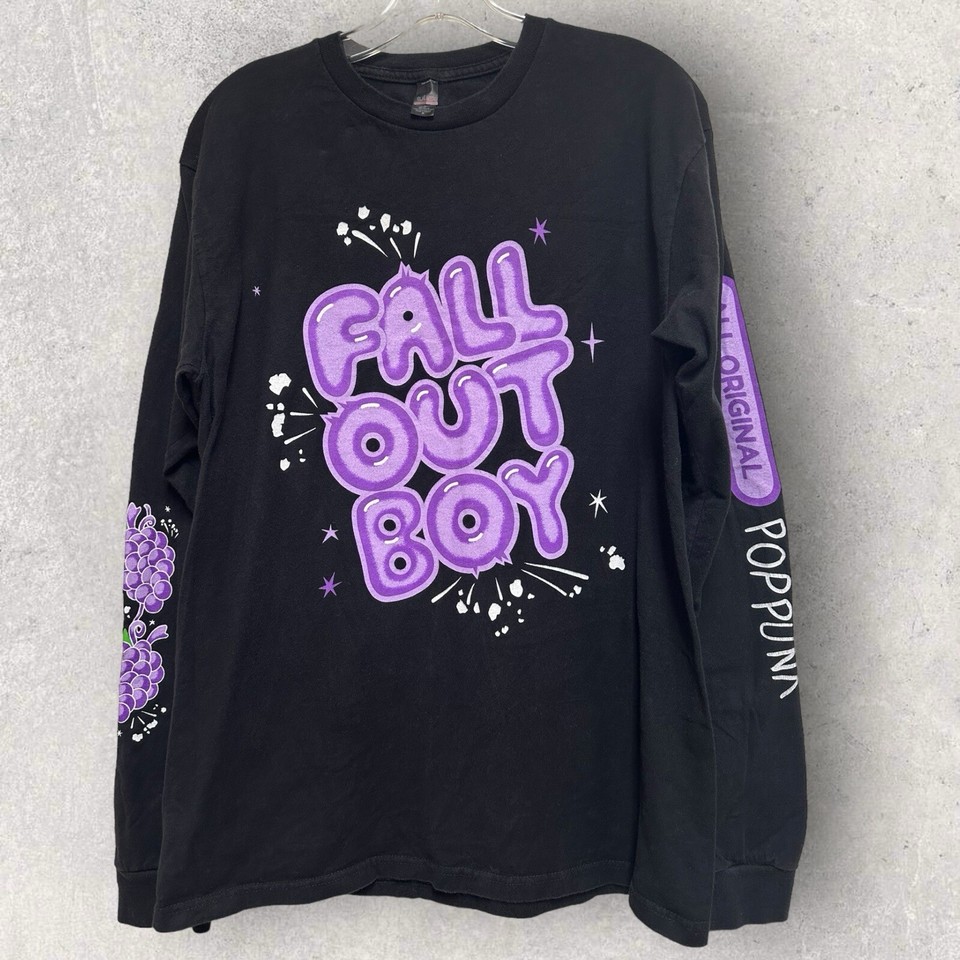 Fall Out Boys Mania Long Sleeve T Shirt Medium 20.5”x28.5” | eBay
