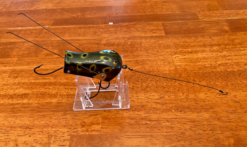 Vintage Creek Chub Wee Dee Fishing Lure - Frog Pattern | eBay