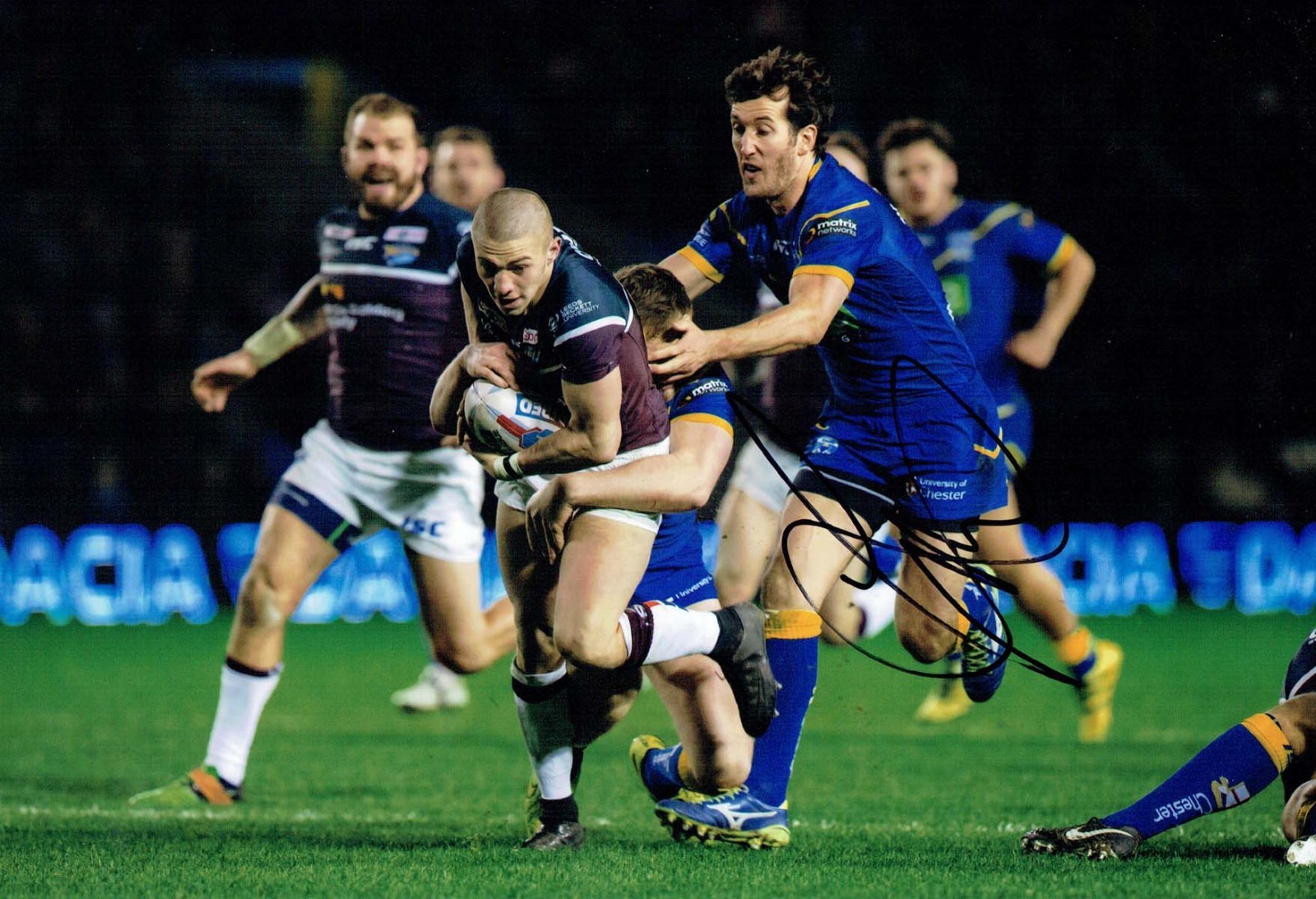 Jack WALKER Rugby League Leeds Rhinos 2018 Signed Autograph Photo 2 ...