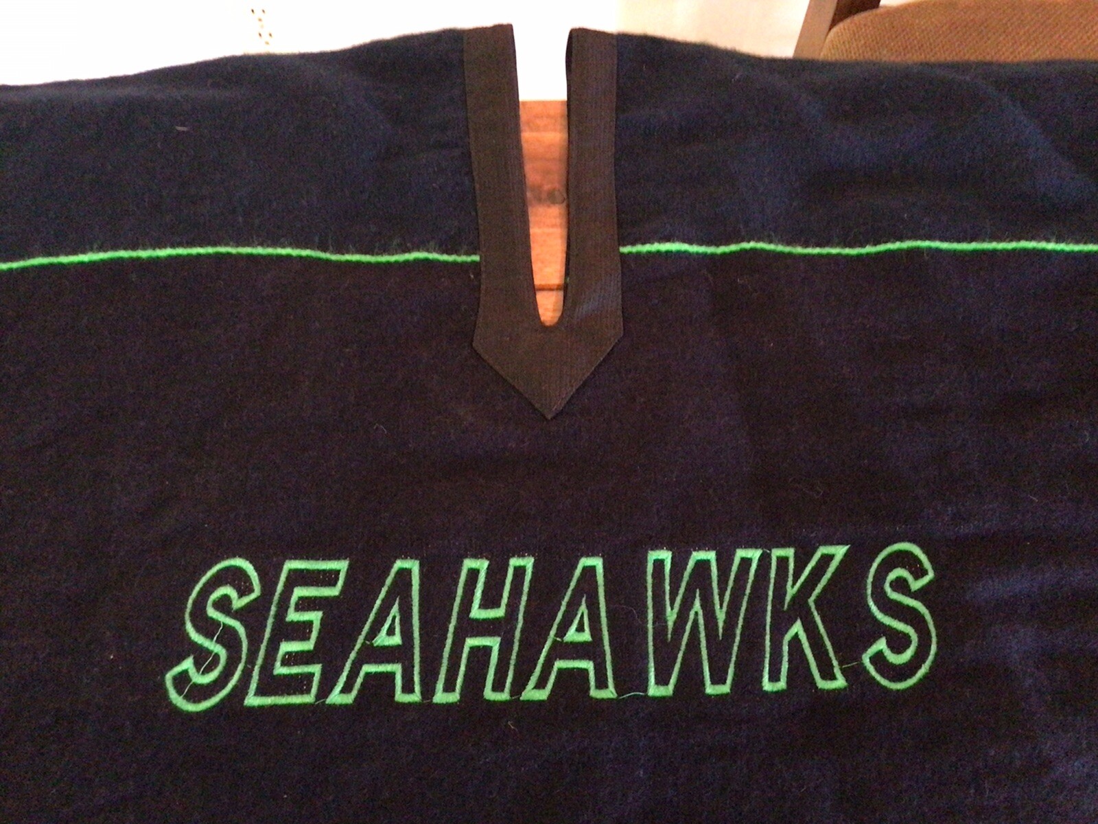 NFL Football Handmade Poncho SEATTLE SEAHAWKS Mexican Poncho | eBay