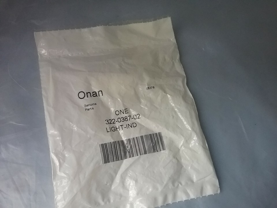GENUINE ONAN USA Generator Transfer Switch Indicator Light (Clear) 322 ...