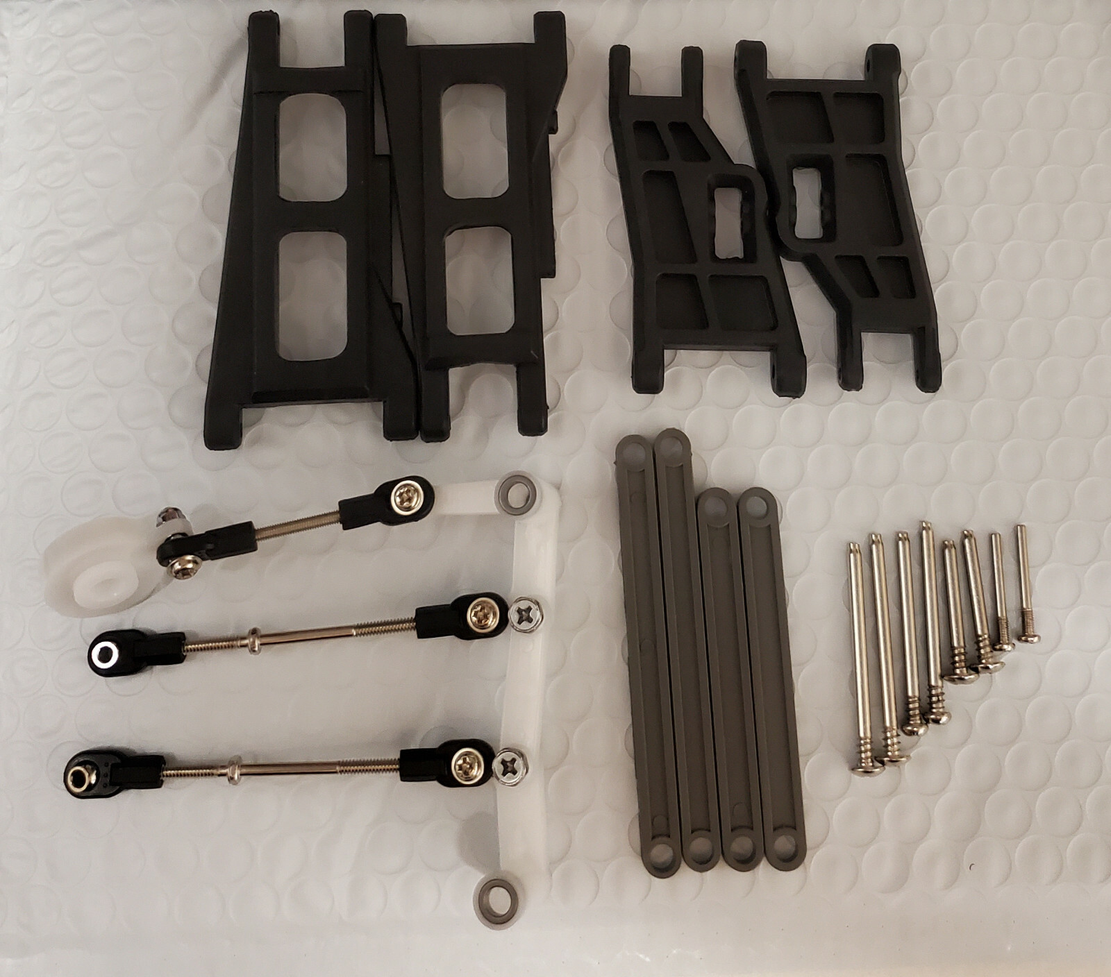 Traxxas Rustler Suspension Arms Tie Rod Camber Link Bell Crank ...
