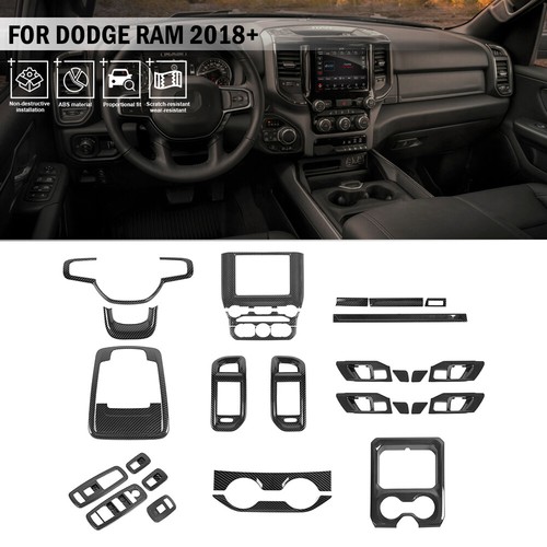 Interior Decoration Cover Trim Bezels For Dodge Ram 1500 2019 2020 ...