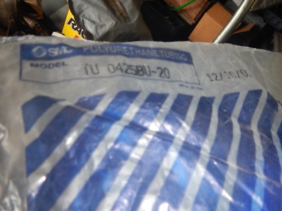 SMC Blue Polyurethane Tubing 2.5mm ID x 5/32" OD x 20m TU0425BU-20 | eBay