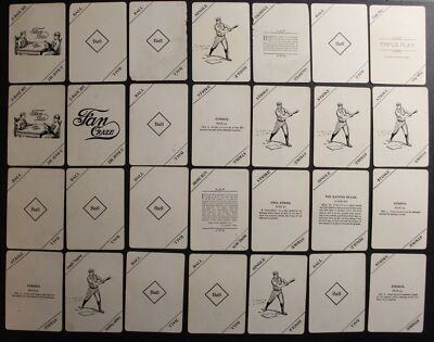 1904 Fan Craze Card Game Partial Set (51) VG-EX *DA97 | eBay