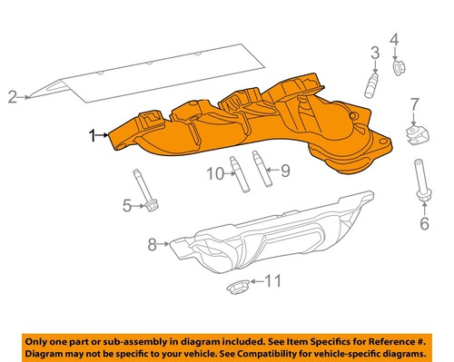 CHRYSLER OEM 14-22 2500,3500 Exhaust System Manifold-Exhaust Manifold ...