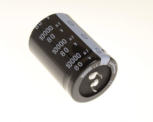 (3pcs) 10000uF 80V Radial Snap In Mount Electrolytic Capacitor 85C ...