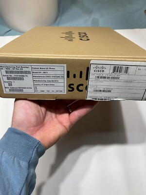Cisco CP 9971-C-K9 Unified IP Phone VoIP Handset with Cisco UC Video ...
