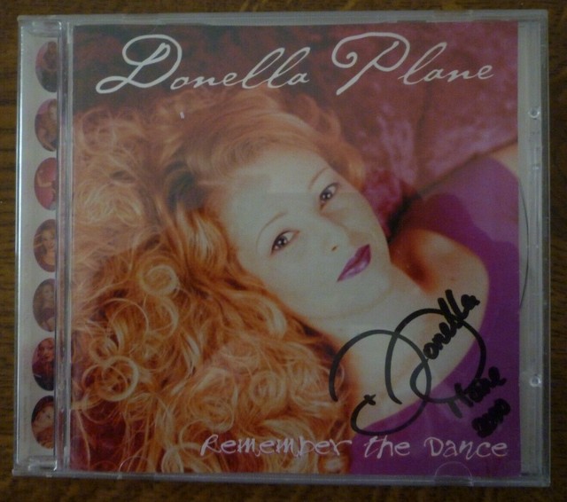 CD Donella Plane Remember The Dance With Inscribed Insert by Artist for ...