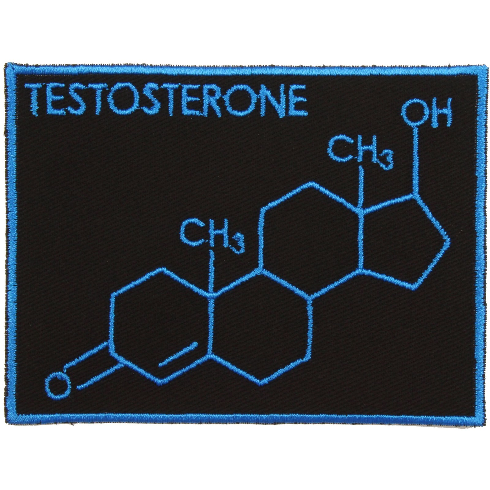 Testosterone Patch - Made in USA - Testosterone Molecule Patch - Male ...