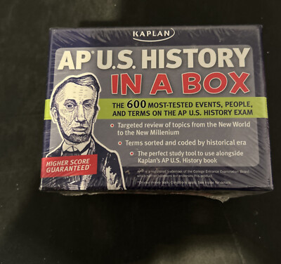 Kaplan AP U.S. History in a Box by Kaplan Flashcards - Study AP US Hist ...