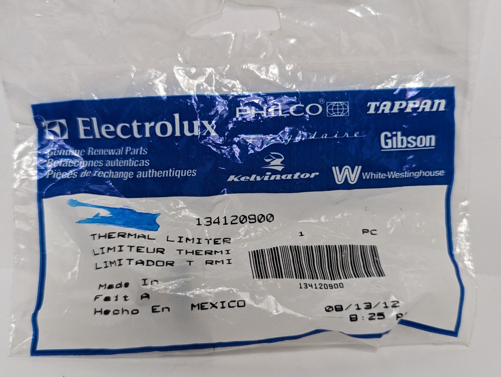 134120900 Frigidaire Kenmore 134120900 Thermal Fuse Thermal Limiter | eBay