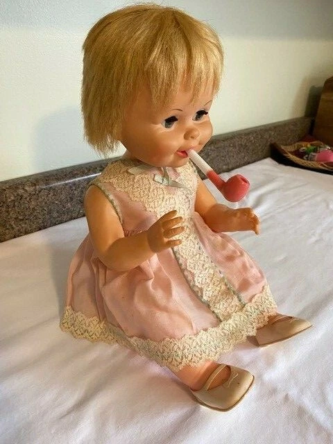 1973 Baby Chrissy Growing Hair Lifesize Doll In Original