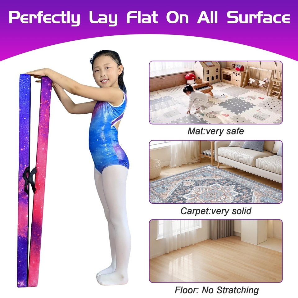 8FT Folding Balance Beam -Gymnastics Floor Beam - Gymnastics Equipment ...