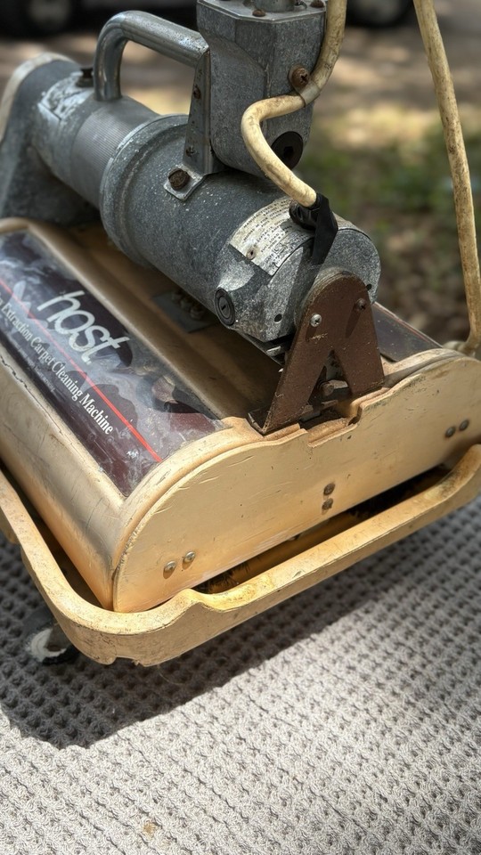 HOST DRY EXTRACTION CARPET CLEANING MACHINE WORKS GREAT! | eBay