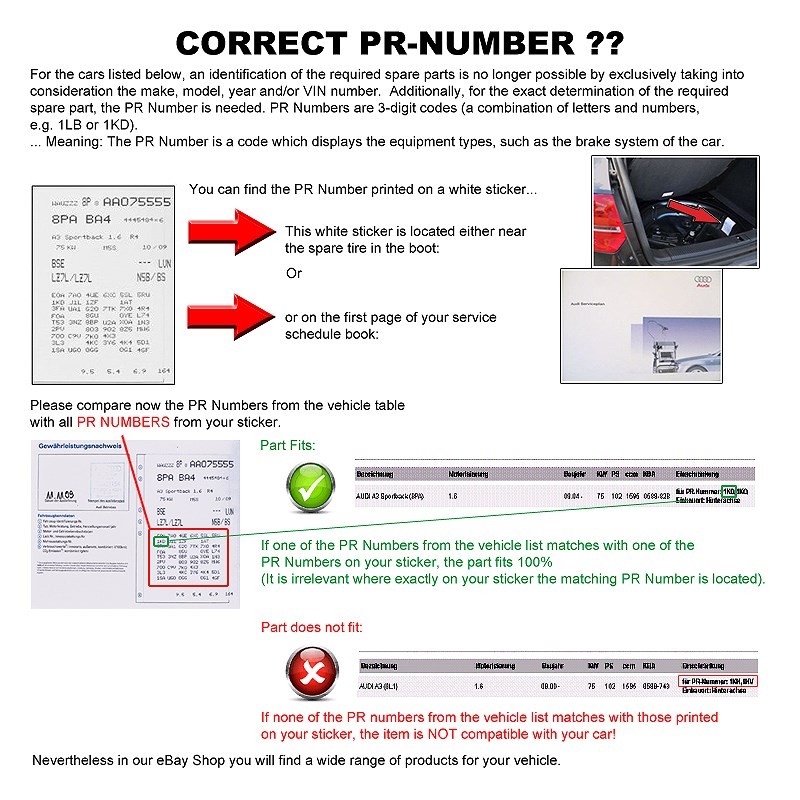 BRAKE PADS+ WARN CONTACTS FRONT+REAR FOR PORSCHE CAYENNE 9PA 955 3.2-4. ...