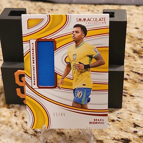 2024-25 Immaculate Collection Rodrygo Magnificent Memorabilia Bronze ...