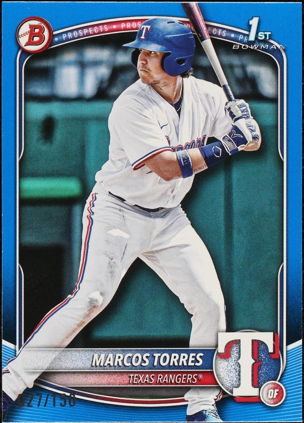 2025 Bowman - Prospects Marcos Torres #BP-94 Blue /150 (RC) for sale ...