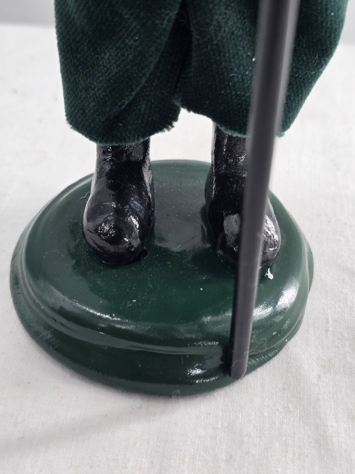 VTG 1999 Byers Choice Ltd Carolers Santa with Staff 12" Decorative ...