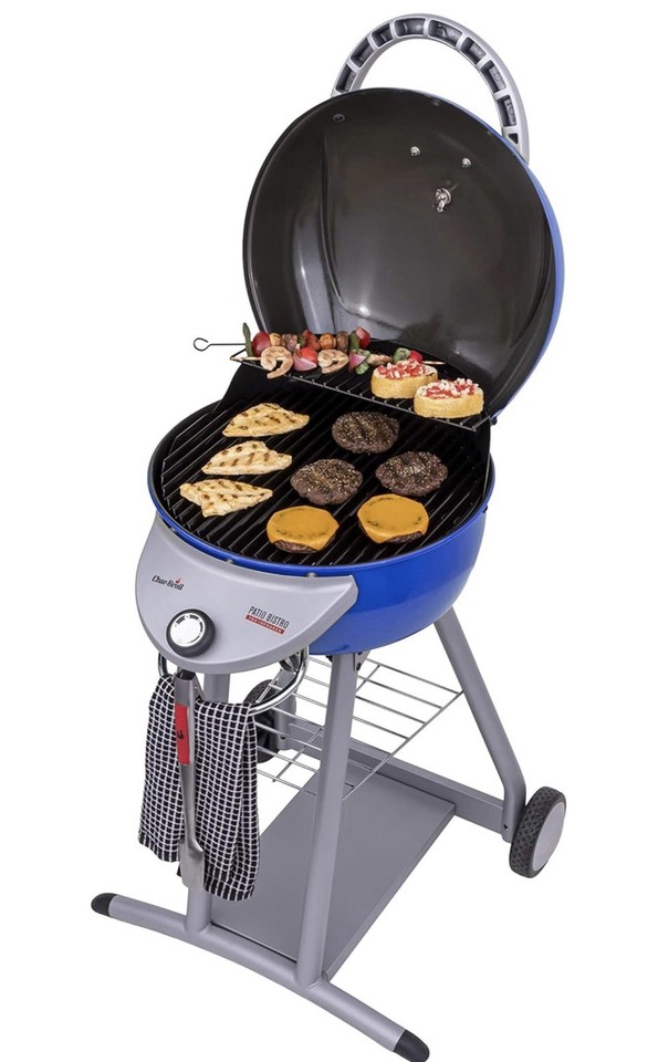 Char-Broil Patio Bistro 240 Grill TRU-Infrared™ Electric Grill RED | eBay
