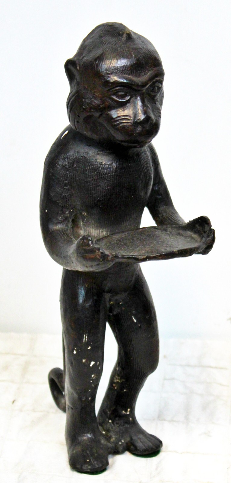 Indonesian Balinese Wrought Iron Monkey Butler Figure Chimp Serving ...