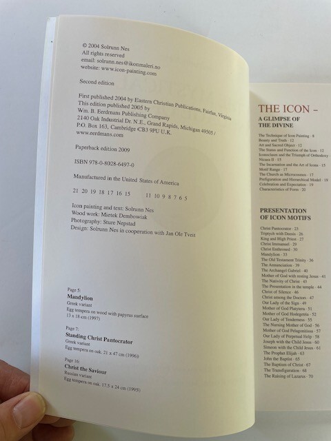 The Mystical Language of Icons Solrunn Nes Illustrated Like New ...