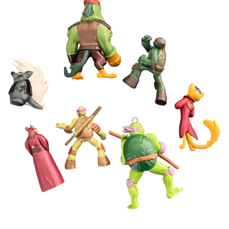 TMNT Movie Miniature Figure Lot 2.5 inch Teenage Mutant Ninja Turtles ...
