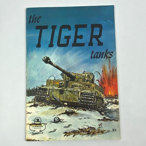 1966 The Tiger Tank Book Armor Series 1 German Military War Armored ...
