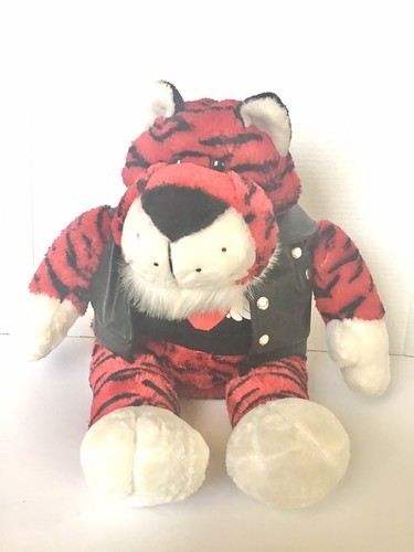 Plush Tiger 16” Dan Dee Collectors Choice Red Tiger Stuffed Faux ...