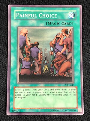 YUGIOH PAINFUL CHOICE MRL-049 SUPER (NM) | eBay
