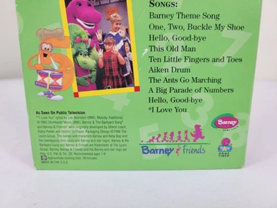 Barney & Friends Parade Of Numbers (VHS, | Grelly USA