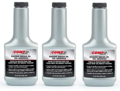 3 Pack Comp Cams 159 12 oz Engine Zinc ZDDP Break-In Oil Additive | eBay