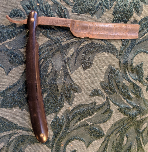 Antique Straight Razor JM Warren & Co Troy NY #G | eBay