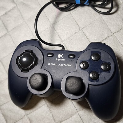 Logitech Dual Action G-UF13A Gamepad Controller USB Controller Tested ...