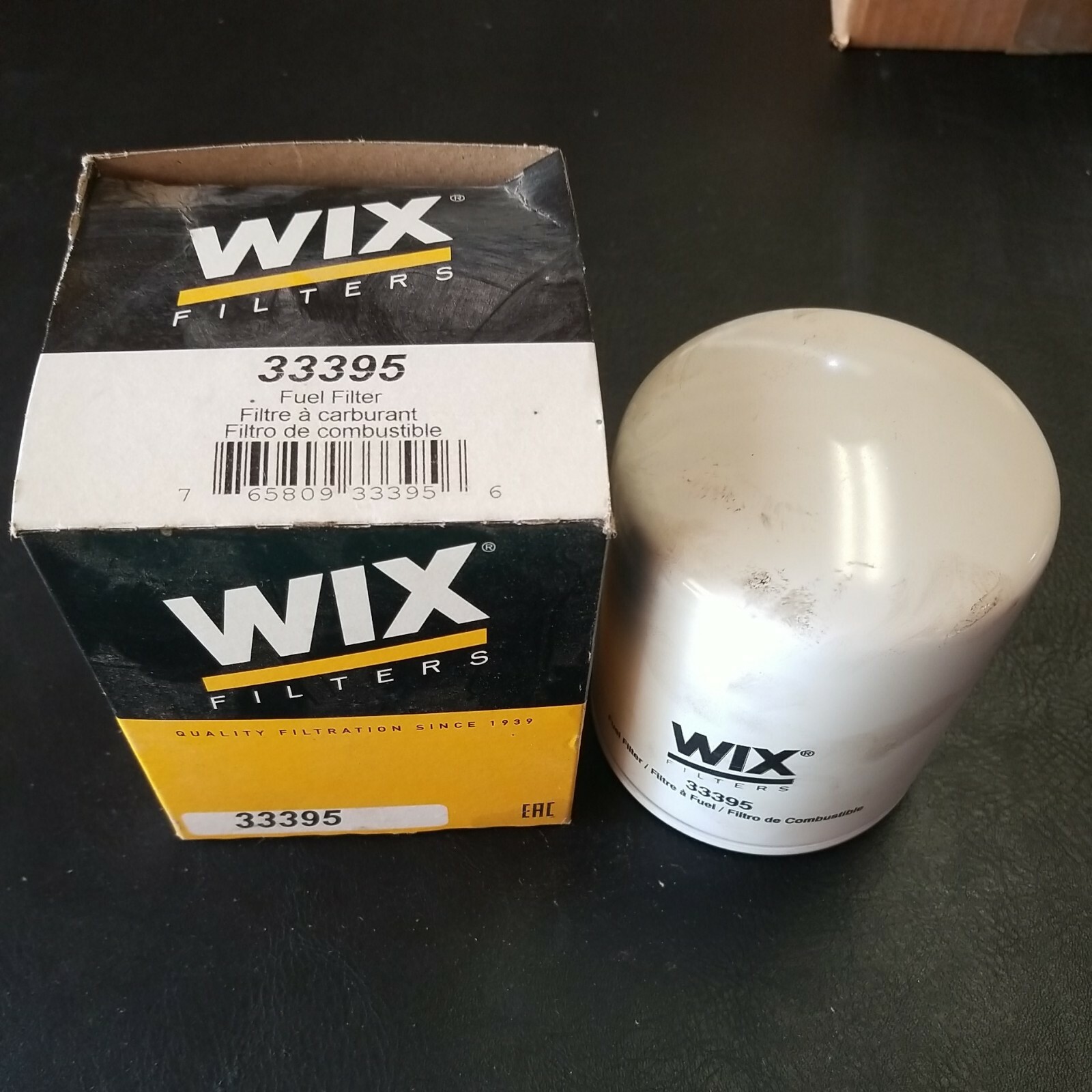 WIX 33395 - Fuel filter cross reference