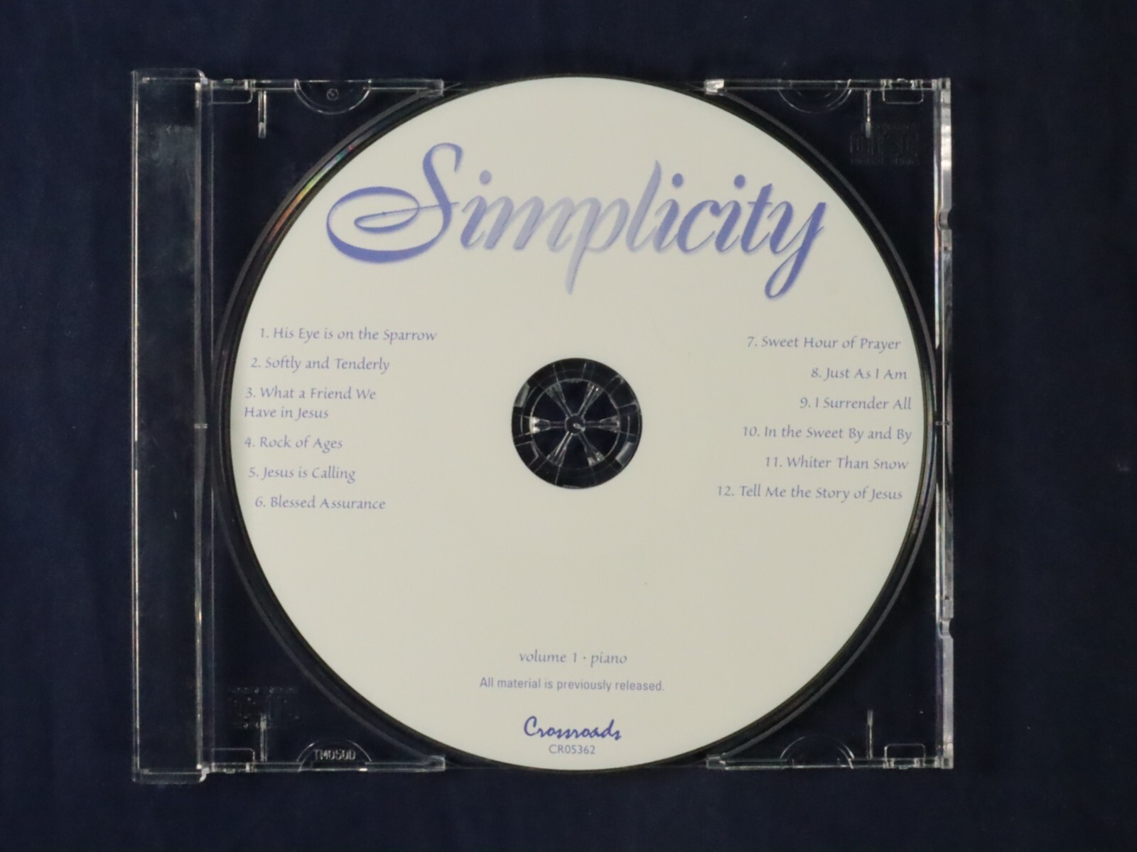 Simplicity Vol 1 & 2 {2CD Disc Only No Tracking} | eBay