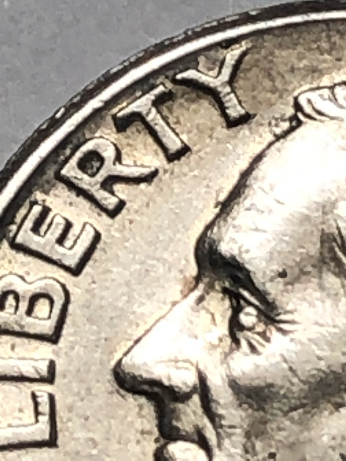 1989 D Roosevelt Dime ~ Double Rim Error Nice Error Coin Lot V18 | eBay