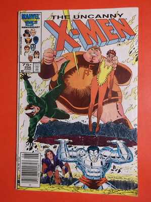 UNCANNY X-MEN # 206 - VG+ 4.5 - 1986 NEWSSTAND - FREEDOM FORCE - JOHN ...