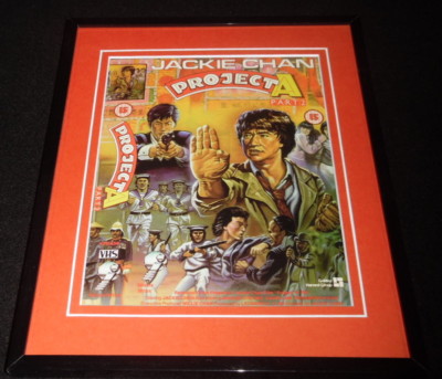 Project A Part 2 Framed 8x10 Repro Poster Display Jackie Chan | eBay