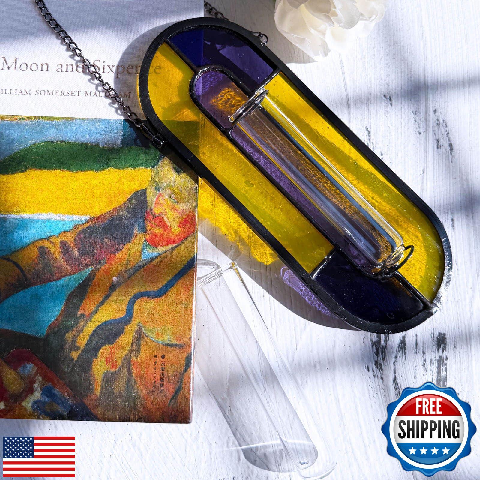 LITMIND Multi-Color Stained Glass Propagation Station - Handcrafted ...